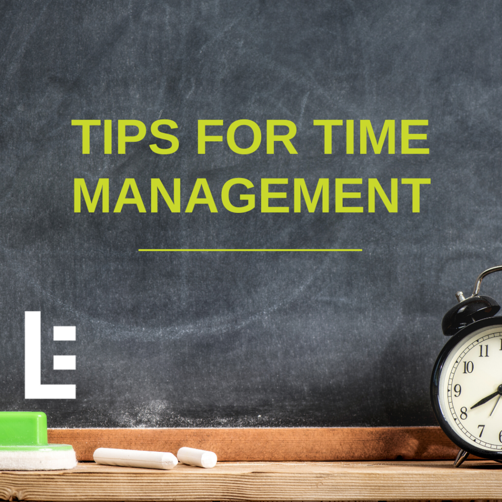 Tips for Time Management Parent Resource